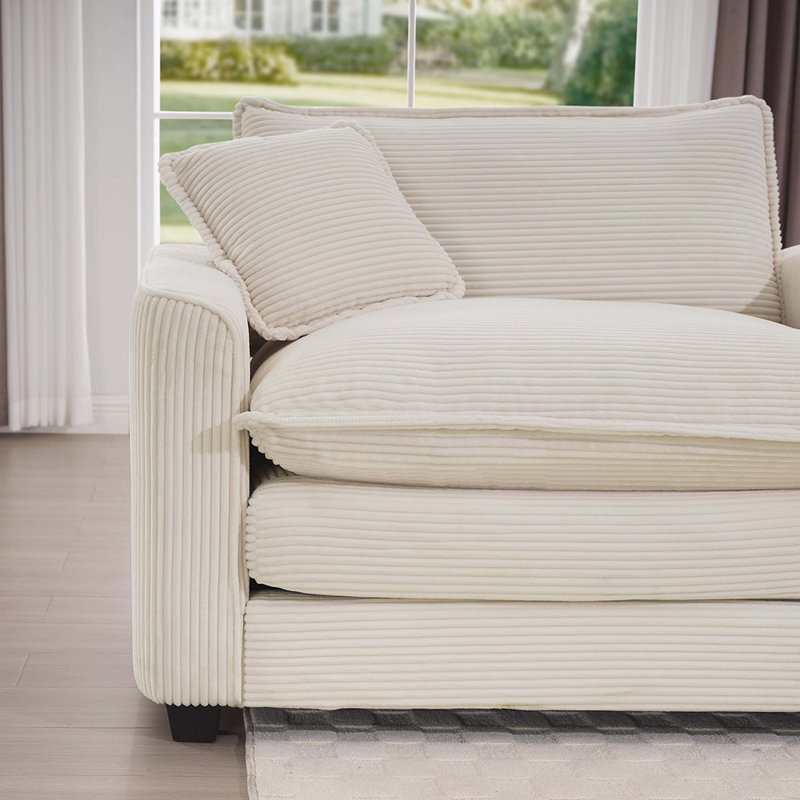 Small cream 2 seater sofa store